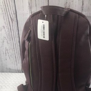 Doterra | Bags | Nwt Burgundy Vegan Leather Doterra Backpack | Poshmark
